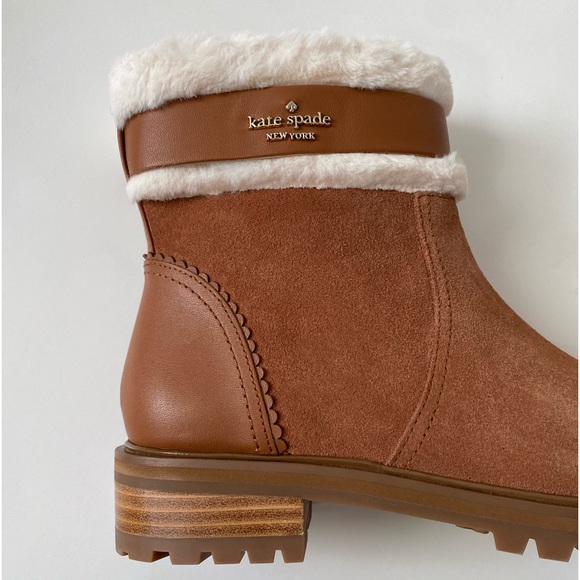 kate spade | Shoes | Kate Spade Bailee Winter Lug Sole Booties Warm ...